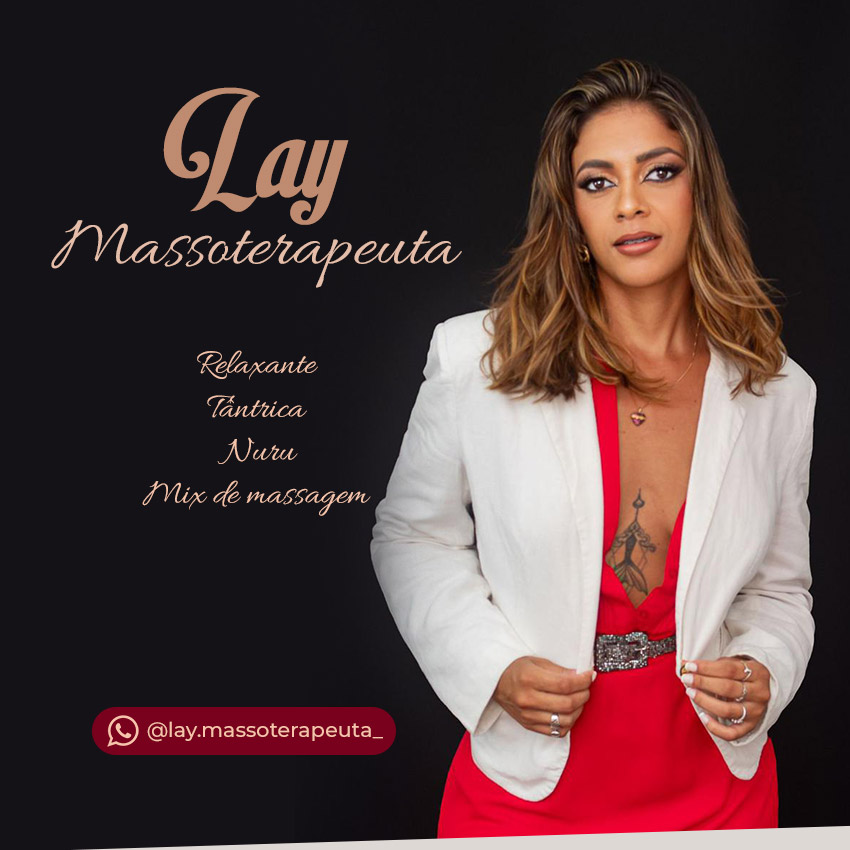 Lay Massoterapeuta - Massagem Sensual em Aracaju - SE - Tops Massagens